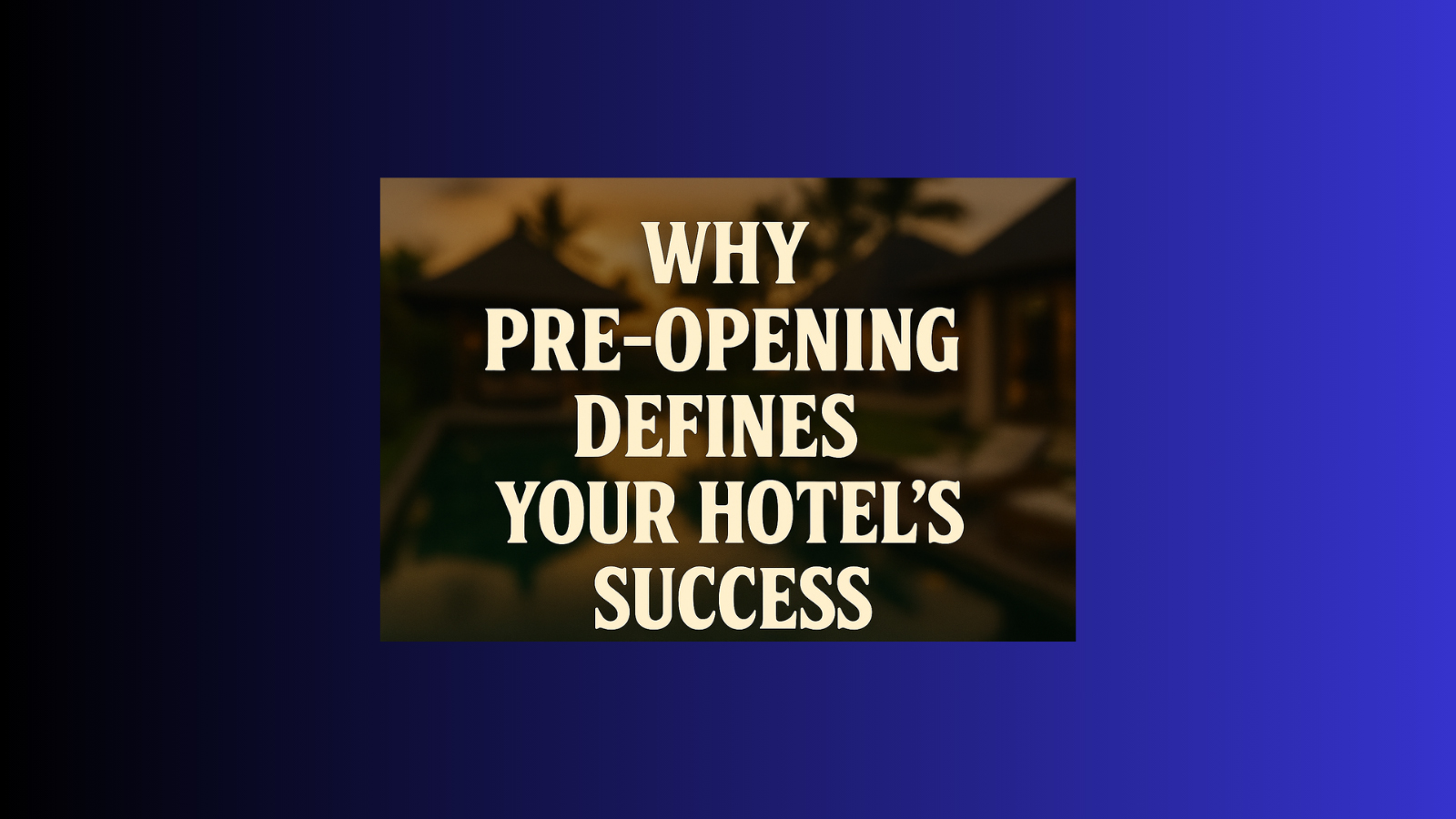 Pre-Opening Hotel Checklist: Why It Defines Your Hotel’s Success ...